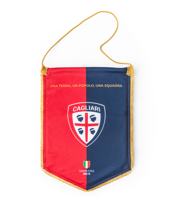Medium Red and Blue Pennant - Cagliari Calcio Store